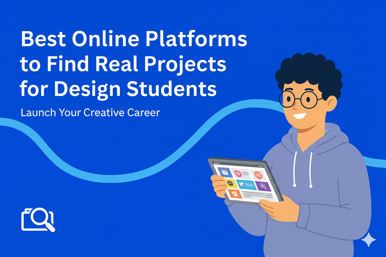 Best Online Platforms To Find Real Projects for Design Students