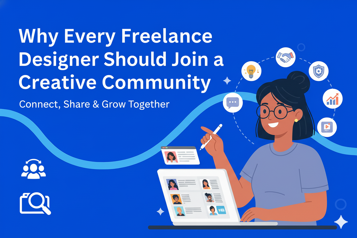 Why Every Freelance Designer Should Join A Creative Community